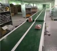 China Ailusi Custom Stainless Steel Conveyor Belt 6000mm Length 750mm Width Industrial Transfer System for sale