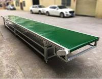China Ailusi Custom Stainless Steel Conveyor Belt 6000mm Length 750mm Width Industrial Transfer System for sale