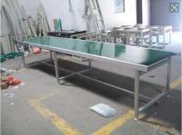 China Ailusi Custom Stainless Steel Conveyor Belt 6000mm Length 750mm Width Industrial Transfer System for sale