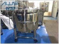 China Open Top Stainless Steel Insulated Storage Tanks Hinged Lid Heating Storage Tank for sale
