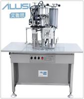 China Semi-Automatic Aerosol Spray Filling Machine 3 in 1 0.9 M3/Min 0.65-1.0MPa 20-500ml for sale