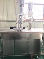 China Manual Aerosol Can Filling and Sealing Machine 20-750ml 0.65-1.0Mpa Spray Paint Tin Filling Line for sale