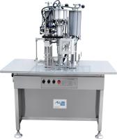 China Manual Aerosol Can Filling and Sealing Machine 20-750ml 0.65-1.0Mpa Spray Paint Tin Filling Line for sale