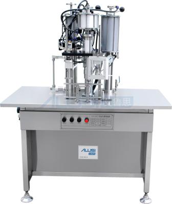 China Manual Aerosol Can Filling and Sealing Machine 20-750ml 0.65-1.0Mpa Spray Paint Tin Filling Line for sale