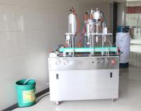 China Manual Aerosol Can Filling and Sealing Machine 20-750ml 0.65-1.0Mpa Spray Paint Tin Filling Line for sale