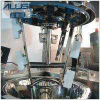 China 50L SUS304 SUS316L Facial Scrub Cosmetic Cream Mixer Machine Vacuum Emulsifier for sale