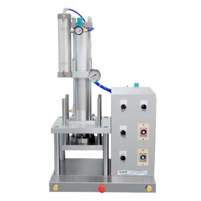 China Ailusi Semi Automatic Compact Powder Lab Pressing Machine for Make up Equipments for Sale for sale