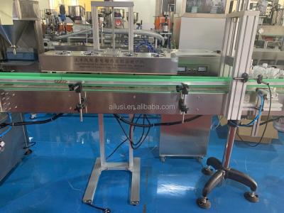 China Automatic Horizontal Induction Cap Sealer 220V 6000W Aluminum Foil Sealing Machine for sale