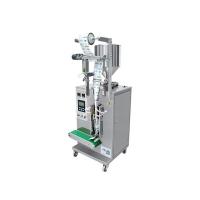 China Liquid Soap / Body Lotion / Bean Sause Vertical Filling Forming Bag And Sealing Machine for sale