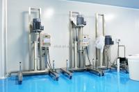 China Movable Pneumatic Lifting High Shear Disperser 1.5kW-37kW Paint Mixing Machine 100L for sale