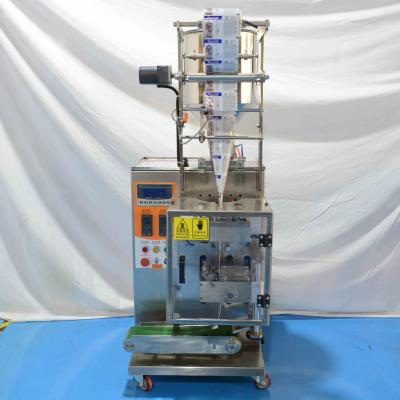 China Four Sides Shampoo Ketchup Juice Honey Liquid Sachet Filling Machine Automatic for sale