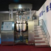 China SUS304 Cosmetics Making Paste Liquid Cream Mixer Machine Stirring Equipment 220V/380V 50Hz for sale