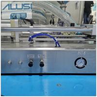 China Semi-Automatic Stainless Steel Horizontal Pneumatic Liquid Filling Machine 100-5000ml for sale
