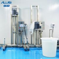 China Cosmetic Mixer Pneumatic/Electric Lifting Disperser Iron Movable Mixing Homogenizer for sale