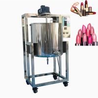 China Stainless Steel Cosmetic Mixing Tank 50L-1000L Variable Speed Lipstick Nail Polish Cream Mixer for sale