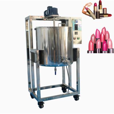 China Stainless Steel Cosmetic Mixing Tank 50L-1000L Variable Speed Lipstick Nail Polish Cream Mixer for sale