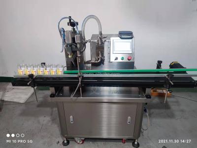 China Pneumatic Piston Viscous Liquid Filling Machine 316L Stainless Steel 100-1000ml for Honey Peanut Butter Cream for sale