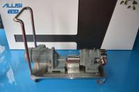 China Stainless Steel Lobe Pump Discharge Rotor Pump for Cosmetic Plant 10 GPM for sale