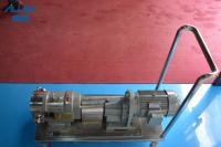 China Stainless Steel Lobe Pump Discharge Rotor Pump for Cosmetic Plant 10 GPM for sale