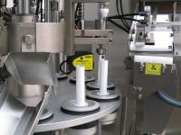 China 500bph Emulsifier Homogenizer Cosmetic Cream Mixer Two Color Toothpaste Tube Filling Machine for sale