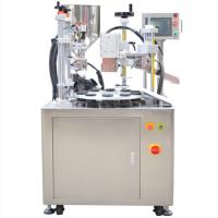 China Plastic Soft Tube Gel Filling Sealing Machine 10 Station Ultrasonic Sealer for sale
