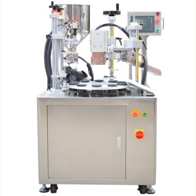 China Plastic Soft Tube Gel Filling Sealing Machine 10 Station Ultrasonic Sealer for sale