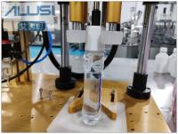 China Semi-Automatic Bottle Capping Machine 80W for Plastic Glass Bottles Cap Sealer for sale