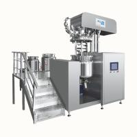 China High Shear Mixer Tank Vacuum Emulsifying Machine Top Agitator Bb Body Cream Making Machine Eye Cream Emulsifying Machine for sale