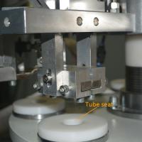 China Automatic Laminated Tube Filling and Sealing Machine 12 Station for Cosmetic 316L for sale