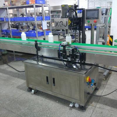 China Cosmetic Factory Automatic Twist off Cap Screwing Machine Manufacturing Plant Shampoo Bottle Lid Capping Machine for sale