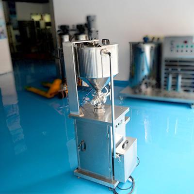 China Constant Temperature High Viscous Paste Petroleum Jelly Filling Machine 100-1000ml 220V for sale