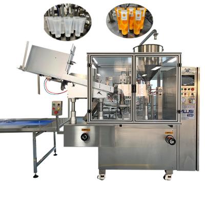 China Automatic Laminated Tube Filling Sealing Machine AFS-60 12 Station 1800-4000 pcs/h for sale