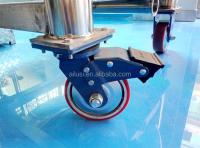 China 200L Stainless Steel Storage Tank Half Open Hang Lid for Alcohol Chemical Liquid with CE Certification for sale