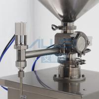 China Pneumatic Paste Filling Machine 100-5000ml for Cosmetics Food Nail Polish Mascara Liquid Foundation for sale
