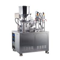 China Semi-Automatic Plastic Tube Filling Sealing Machine 10 Holes 5-400ml for Cosmetics for sale