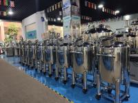 China 316L Stainless Steel Heat Preservation Liquid Chemical Storage Tank 500L Water Storage Tank for Cosmetic for sale