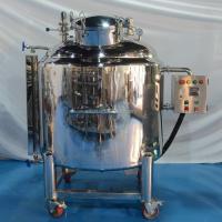 China 316L Stainless Steel Heat Preservation Liquid Chemical Storage Tank 500L Water Storage Tank for Cosmetic for sale