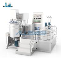 China Ailusi 200 L Hydraulic Lifting Paste Blender Bottom Homogenizer Cosmetics Cream Making Machine Emulsifier Mixer for sale