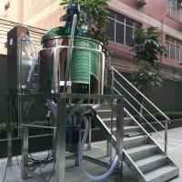 China Industrial Blender Mixer Liquid Soap Making Machine Agitated With Heater SS Jacket Tank for sale