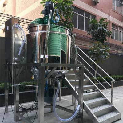 China Industrial Blender Mixer Liquid Soap Making Machine Agitated With Heater SS Jacket Tank for sale