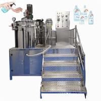 China Industrial Blender Mixer Liquid Soap Making Machine Agitated With Heater SS Jacket Tank for sale