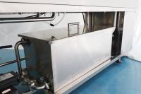 China Rinsing Recycle Glass Bottle Washer Jar Cleaning Machine Automatic Double Line Bottle Bottle Washing Machine for sale