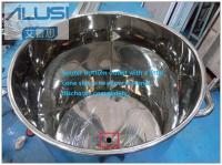 China 316L Stainless Steel Heat Preservation Liquid Chemical Storage Tank 2000L for Cosmetic Industry for sale
