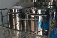 China Gear Lubricant Motor Lube Engine Oil Making Machine Upper Frame Oar Scrape Mixer for sale