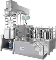 China SUS304 SUS316L Vacuum Emulsifier Mixer Homogenizer Toothpaste Production Line 1200-1800PCS/H for sale