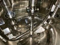 China Mechanical 1800PCS/H Vacuum Emulsifying Mixer Homogenizer Mixing Machine for sale