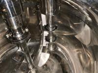 China Mechanical 1800PCS/H Vacuum Emulsifying Mixer Homogenizer Mixing Machine for sale