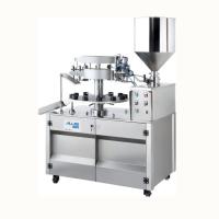 China Semi Automatic Ultrasonic Tube Filling Machine for Cream Paste 10-250ml 16-50mm for sale