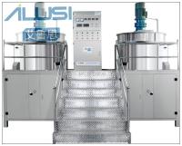 China SUS304 316L Liquid Soap Making Machine 1000L Capacity 7.5KW Homogenizer Detergent Shampoo Mixer for sale