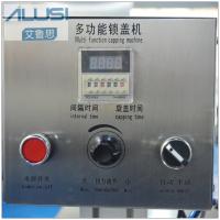 China Semi Automatic Bottle Screw Capping Machine 80W AC220V for Plastic Caps for sale